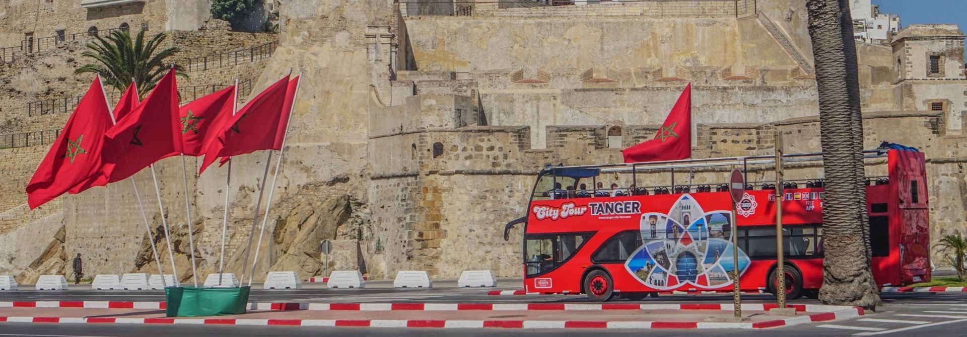 Follow the bus route with the Tanger City Tour APP